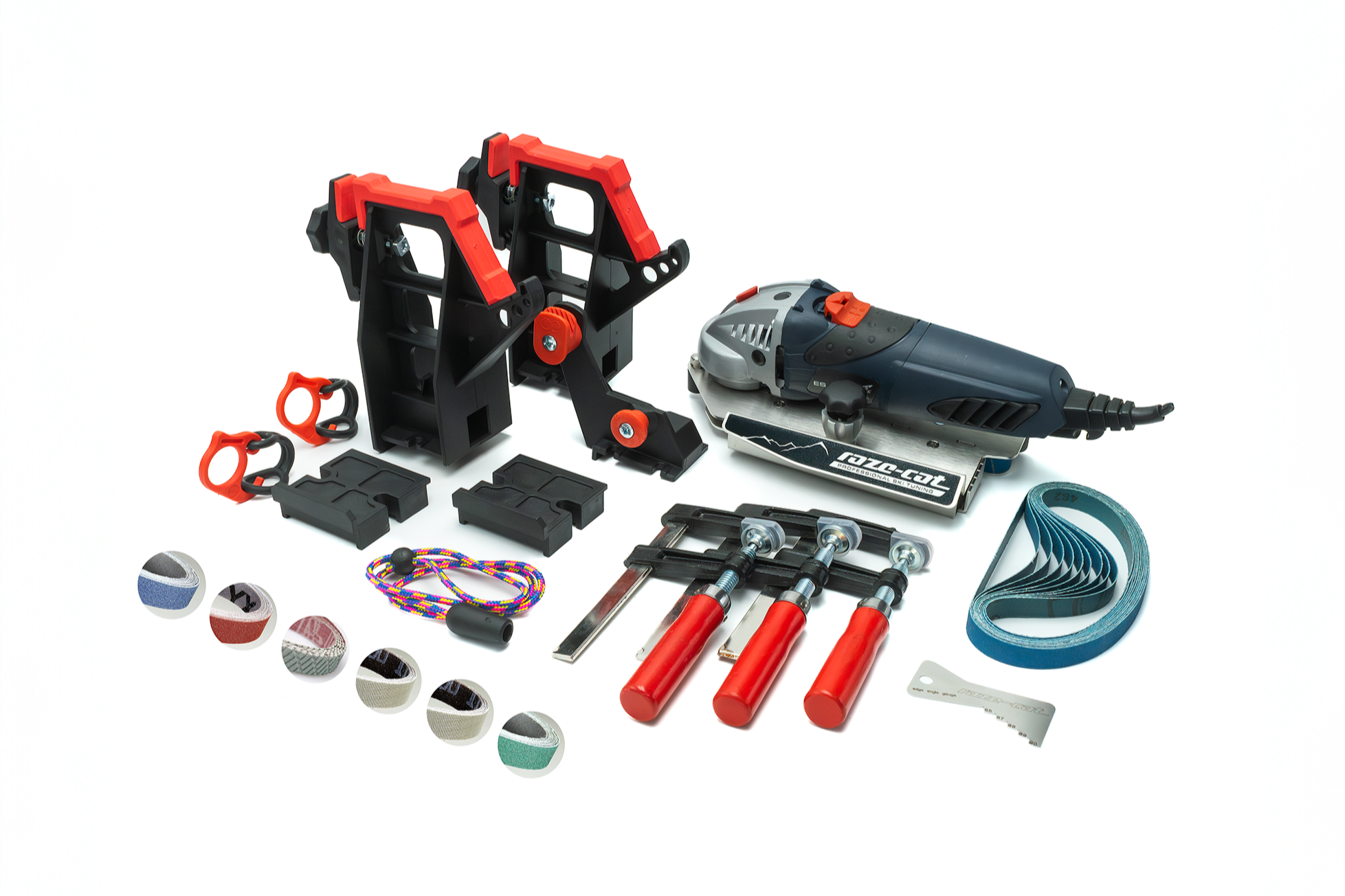 Electric ski edge grinder | ES 2000PLUS | Set Advanced