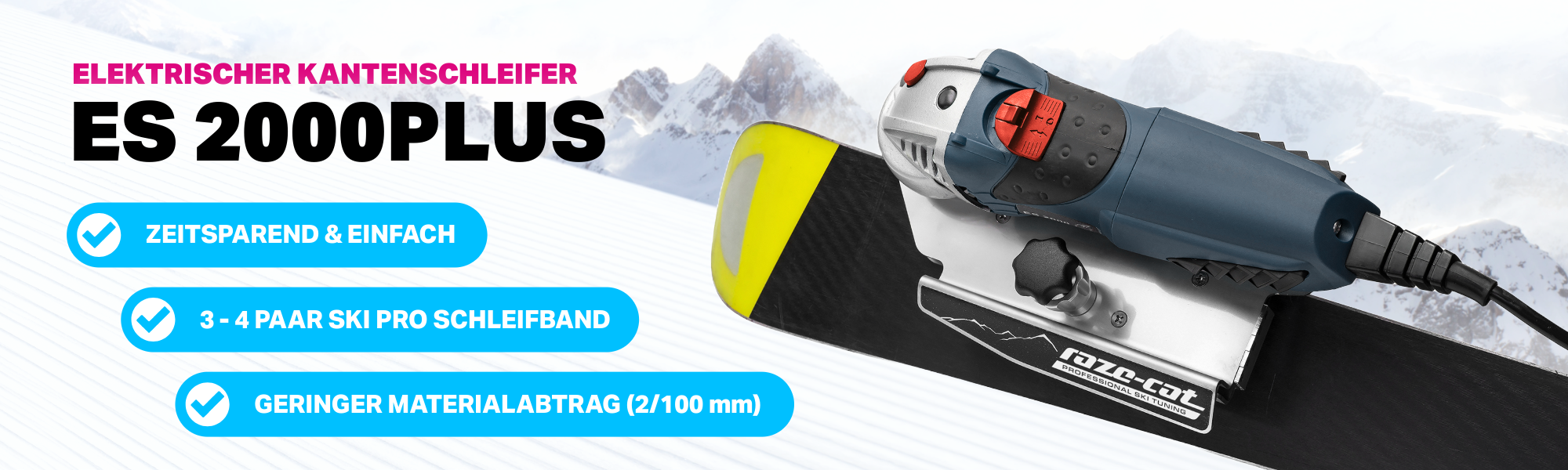 raze cat | Professional tools for your ski service
