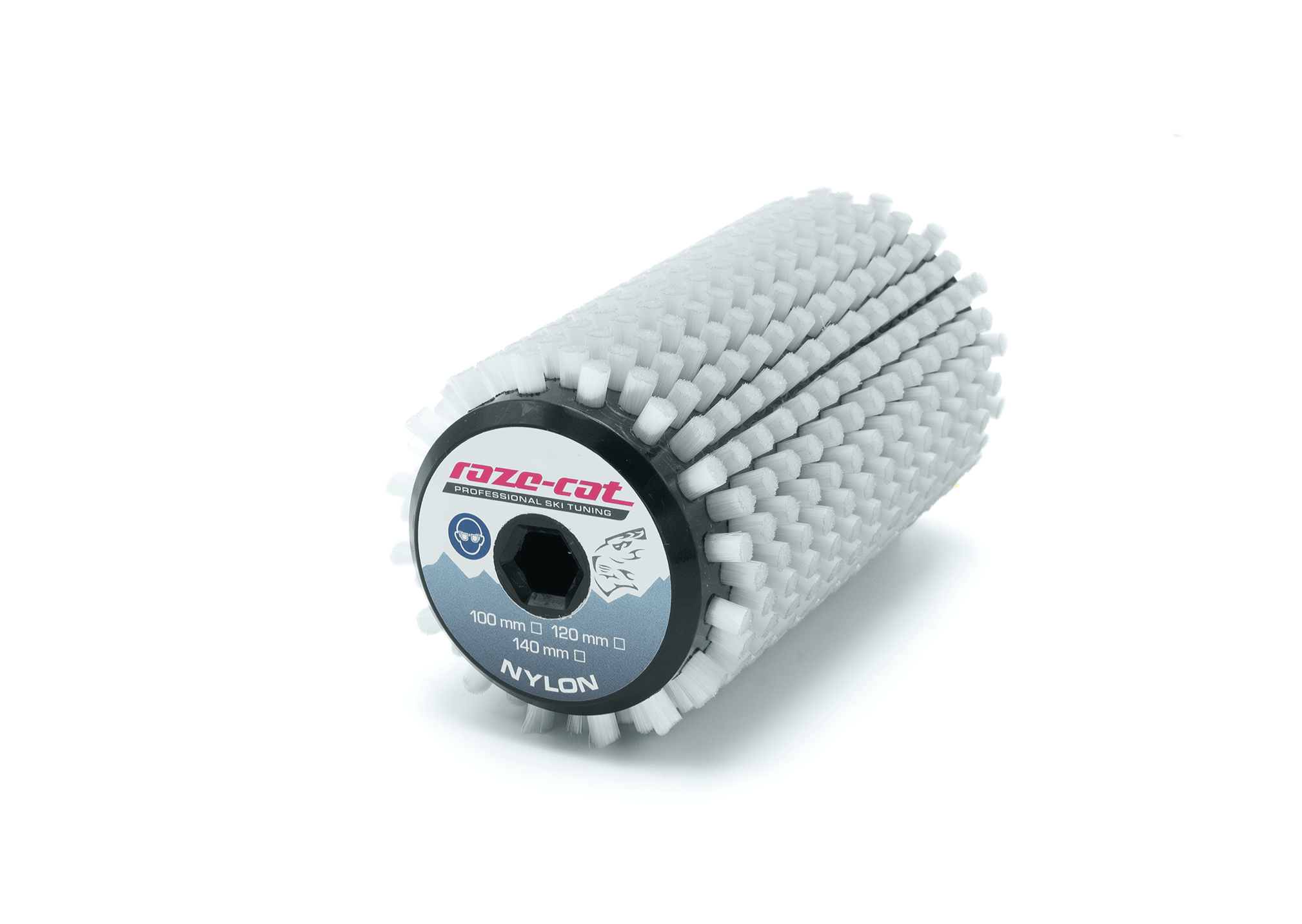 Rotor-Bürste Nylon | professionelle Skibelagspflege | raze-cat