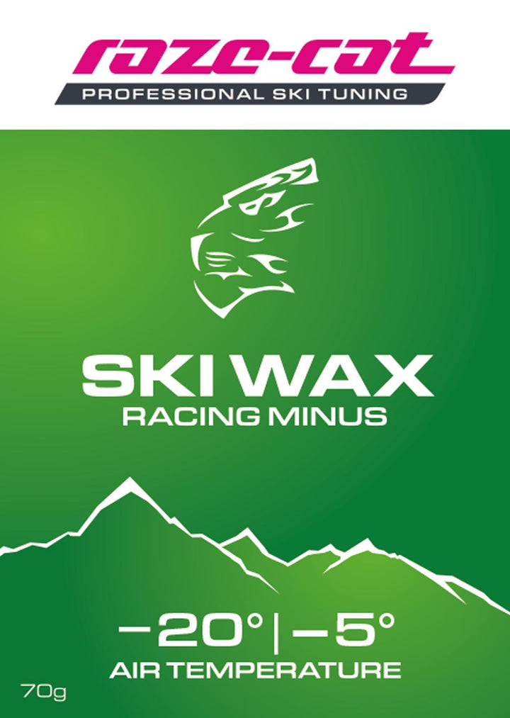 Ski wax | Racing Minus | Green | raze cat | raze-cat